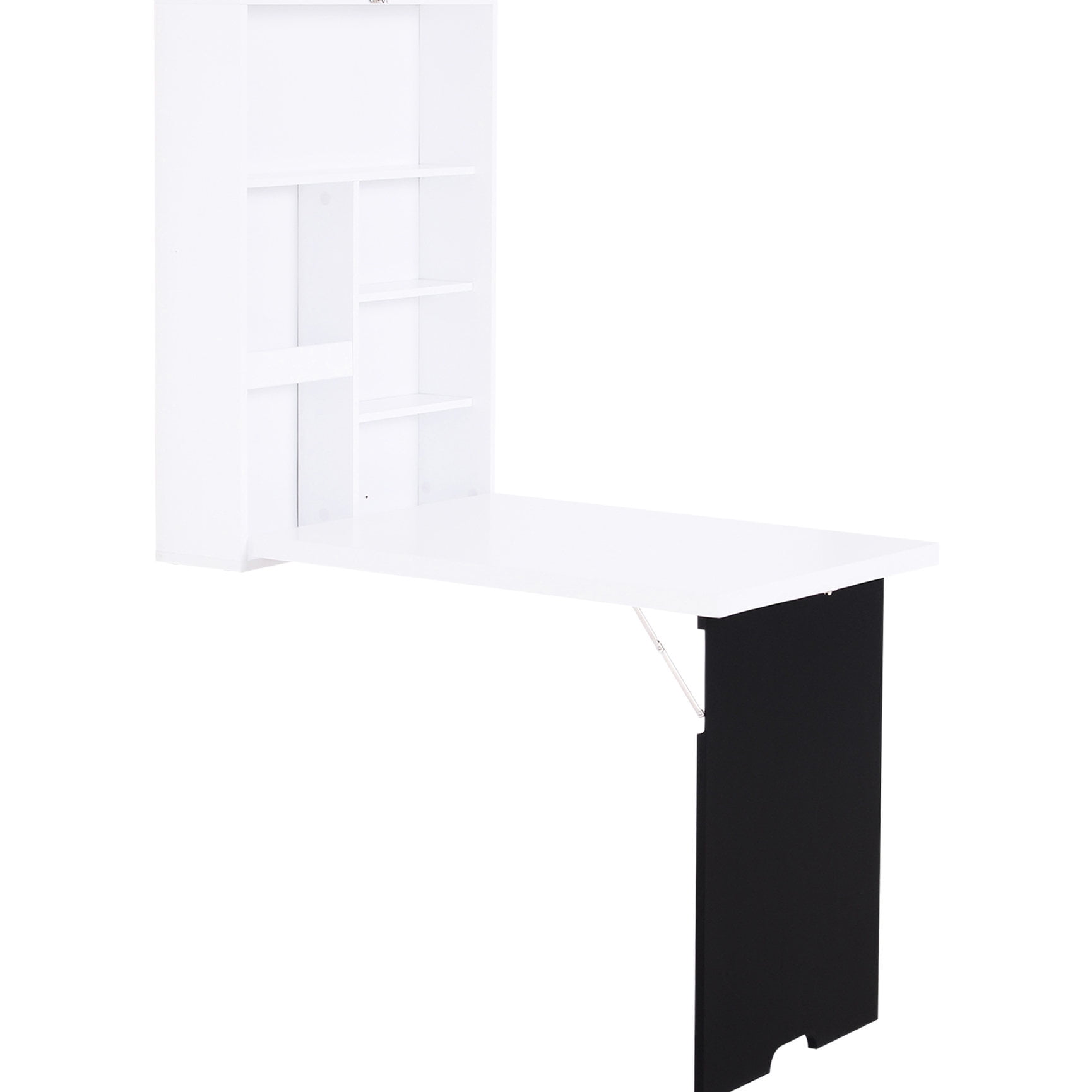 Foldable and Adaptable - Wall Mounted Desk with Blackboard for Family ...