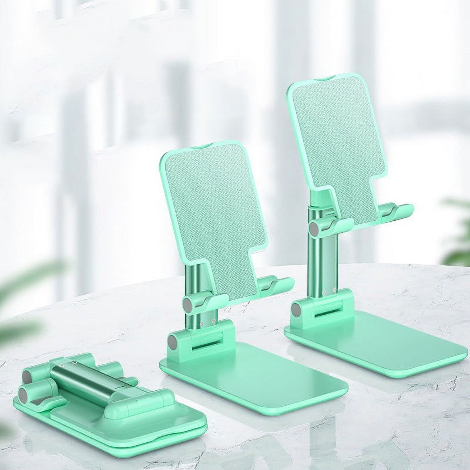Foldable and Adjustable Desktop Tablet Stand with Phone Holder - for ...