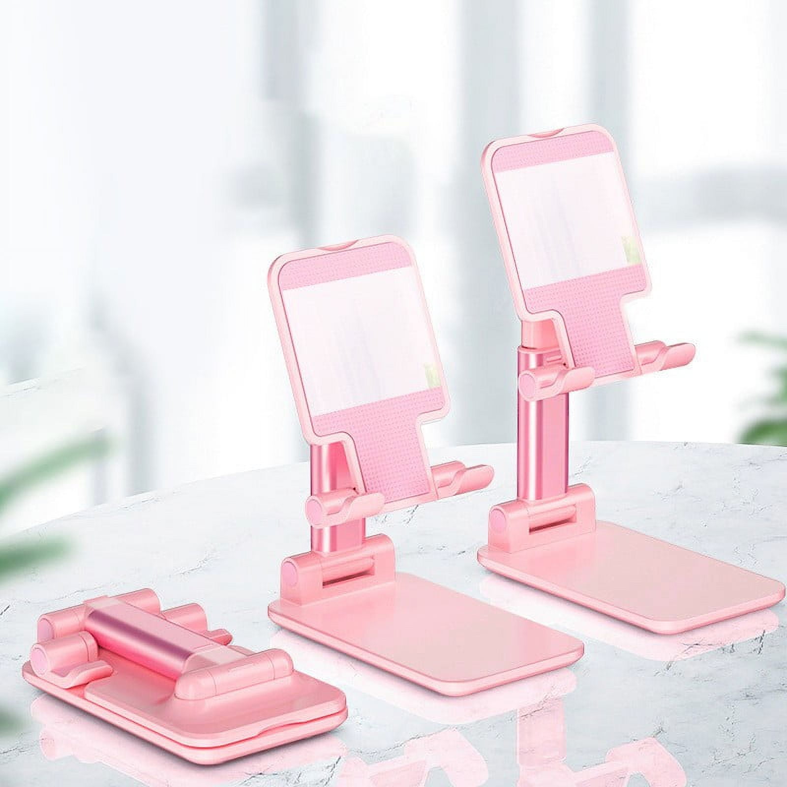 Foldable and Adjustable Desktop Tablet Stand with Phone Holder - for ...