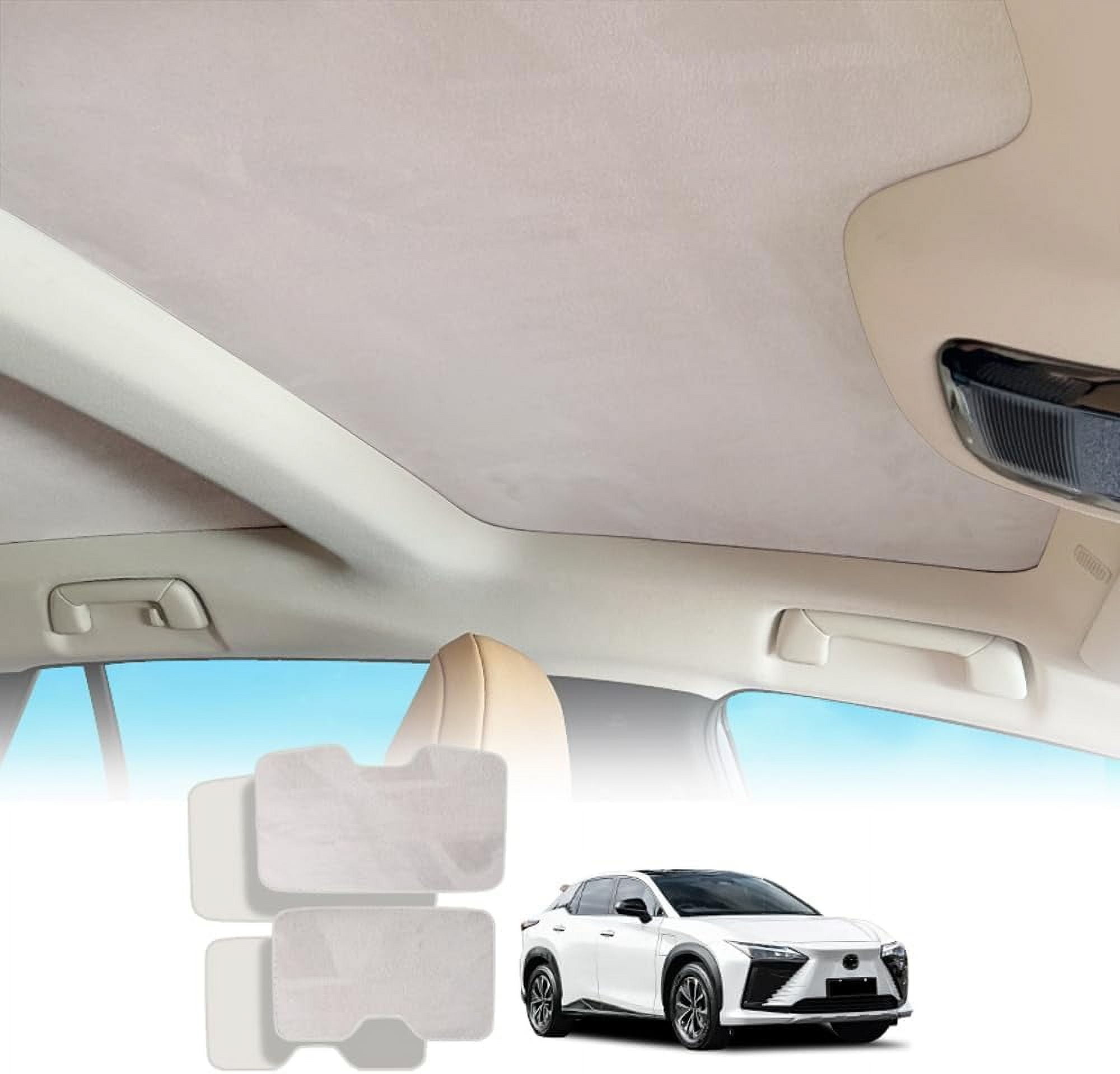 Foldable sunroof sunshade, foldable adsorption insulation car interior ...
