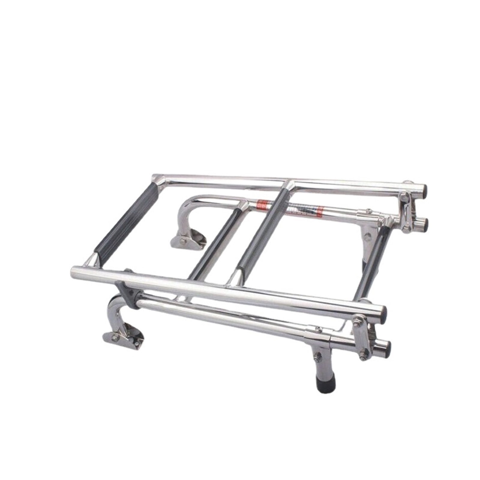 Foldable telescopic ladder, stainless steel speedboat yacht marine ...