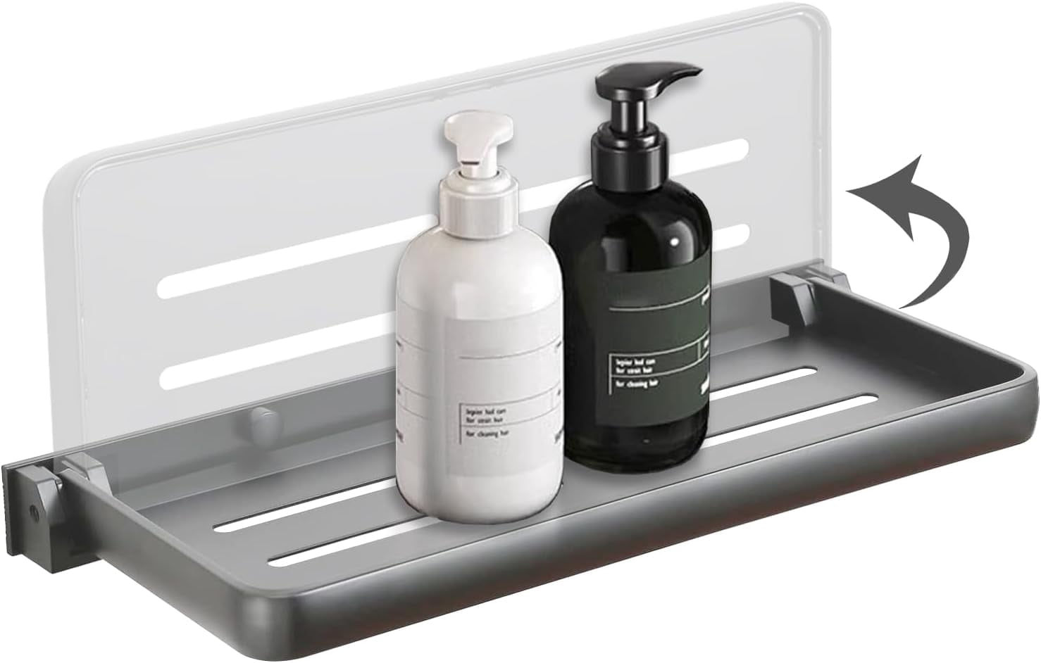 Foldabling Shelf-Hidden,Small Folding Wall Shelves for Bathroom,VR ...