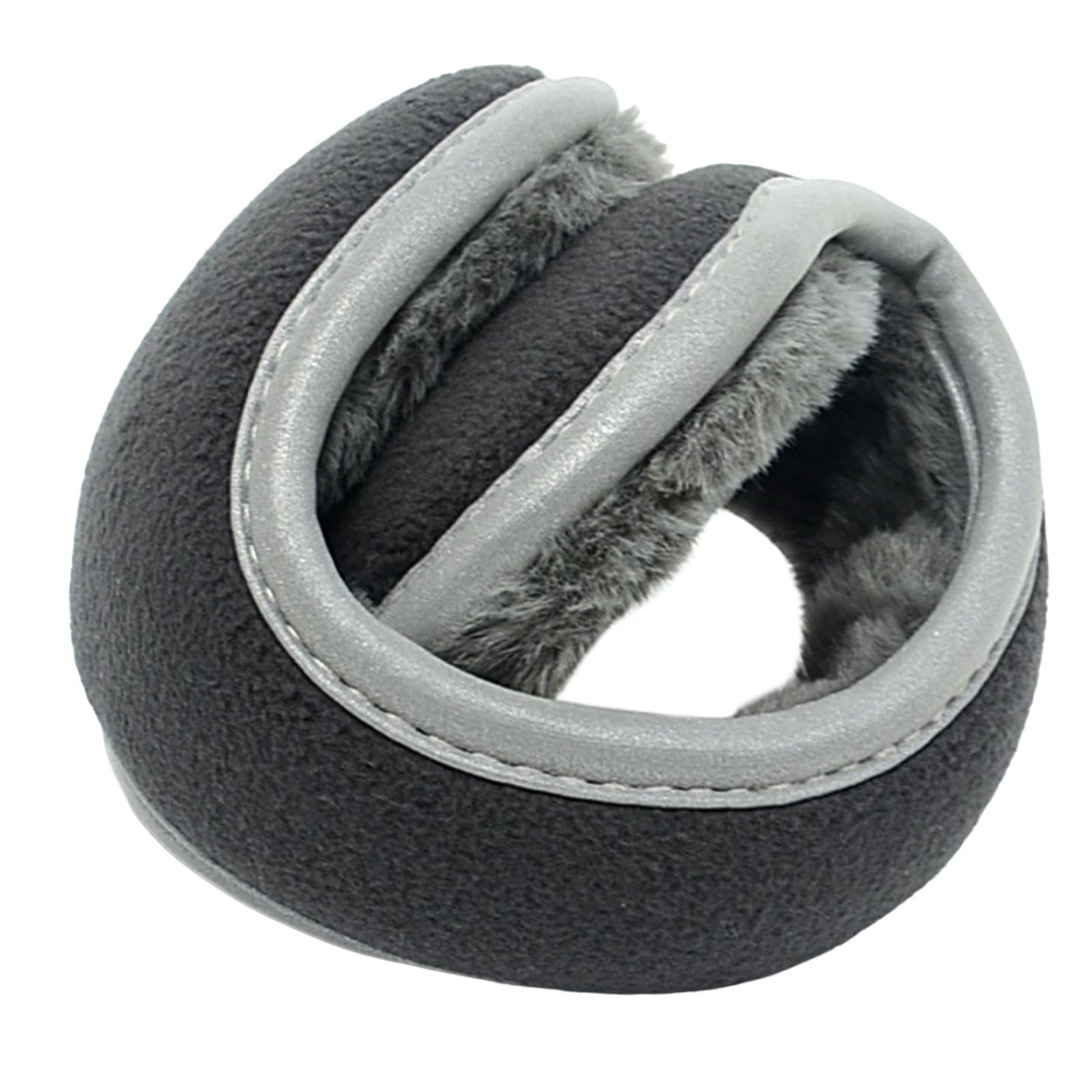 Folded Ear Warmers, Comfortable Men Premium Fleece Ear Cover, Winter ...