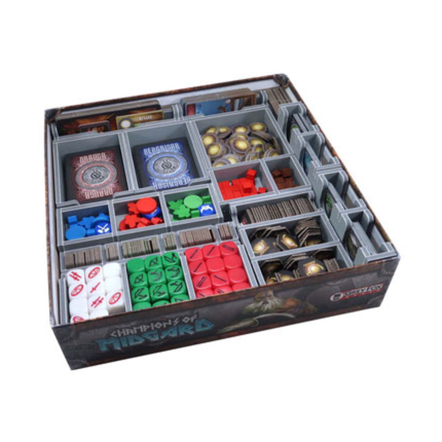 Folded Space Champions of Midgard and Expansions Board Game Box Inserts ...