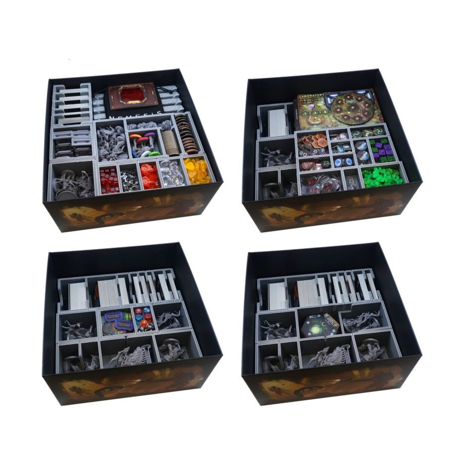 Folded Space Nemesis Lockdown and Expansion Board Game Box Inserts ...
