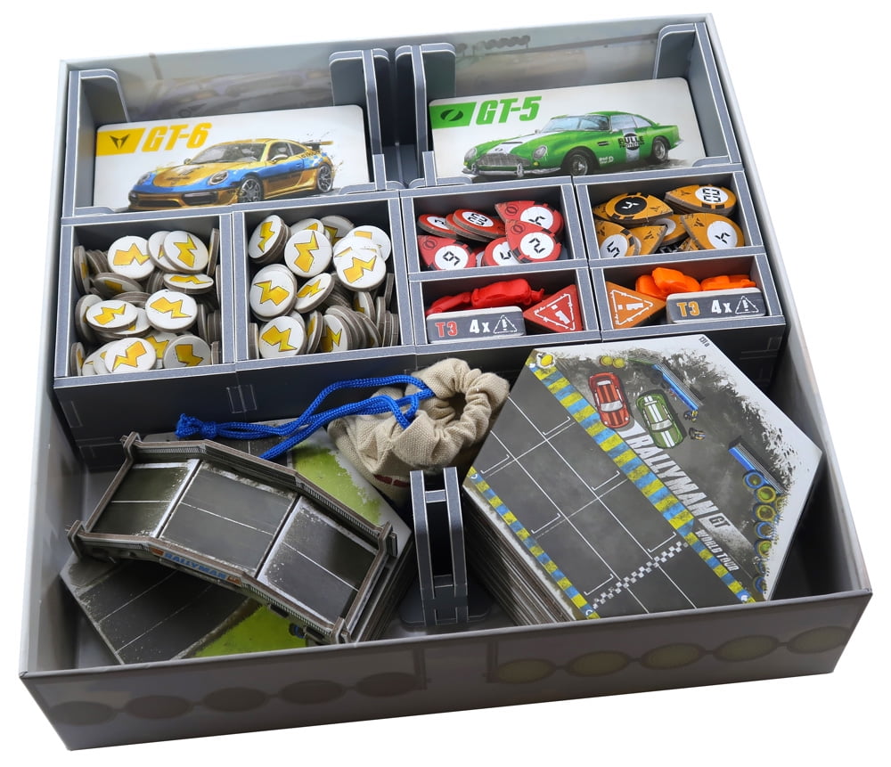 Folded Space Rallyman GT and Expansions Board Game Box Inserts ...