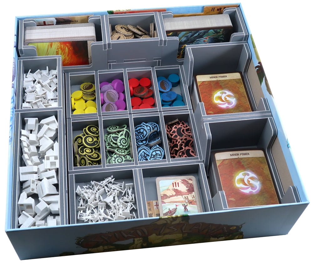 Folded Space Spirit Island and Branch and Claw Expansion Board Game Box ...