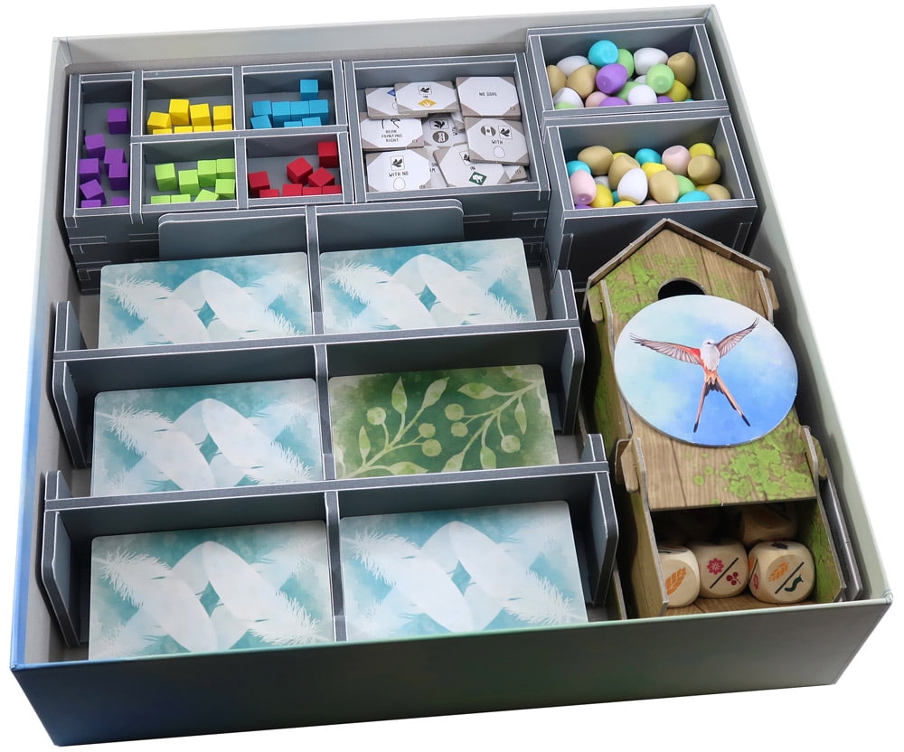 Folded Space Original: Efficient Wingspan Board Game Organizer with ...