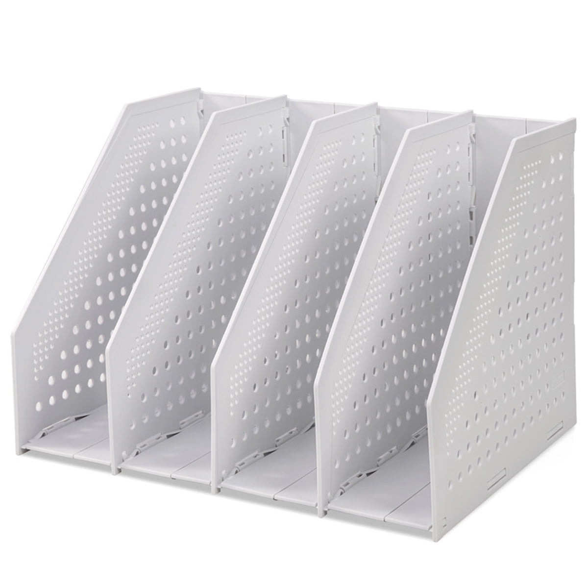 Folder A4, Office Folder with 4 Compartments, Large Capacity Folder ...