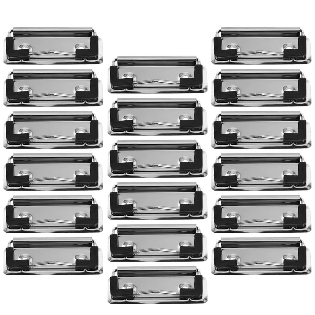 Folder Clip Black Metal Nursing Accessories for Nurses Office 18 Pcs ...