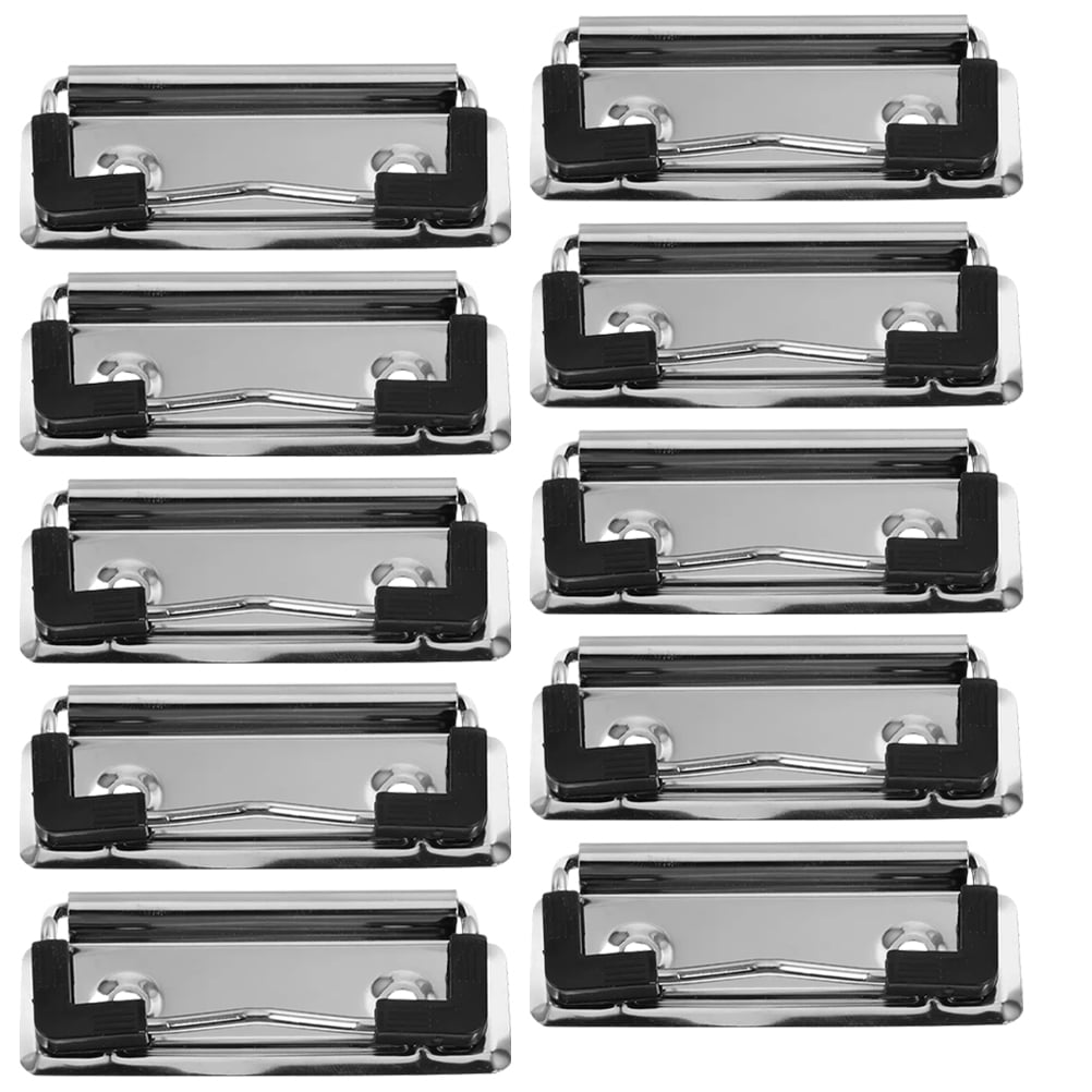 Folder Clip Large Binder Clips Office Clipboard Rubber Grips File ...
