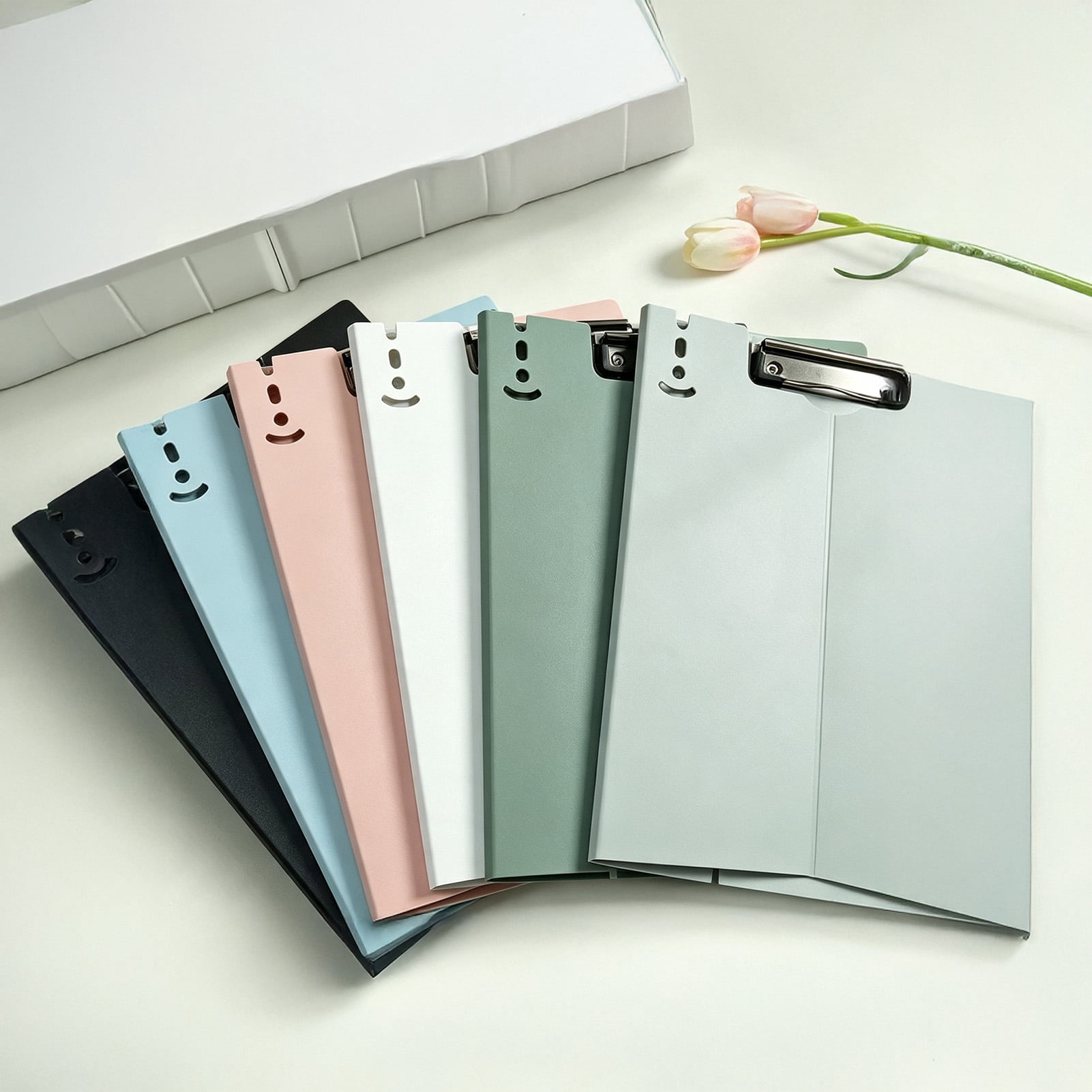 Folder Clipboard with Metal Clip, Multipurpose A4 Plastic File Folder ...