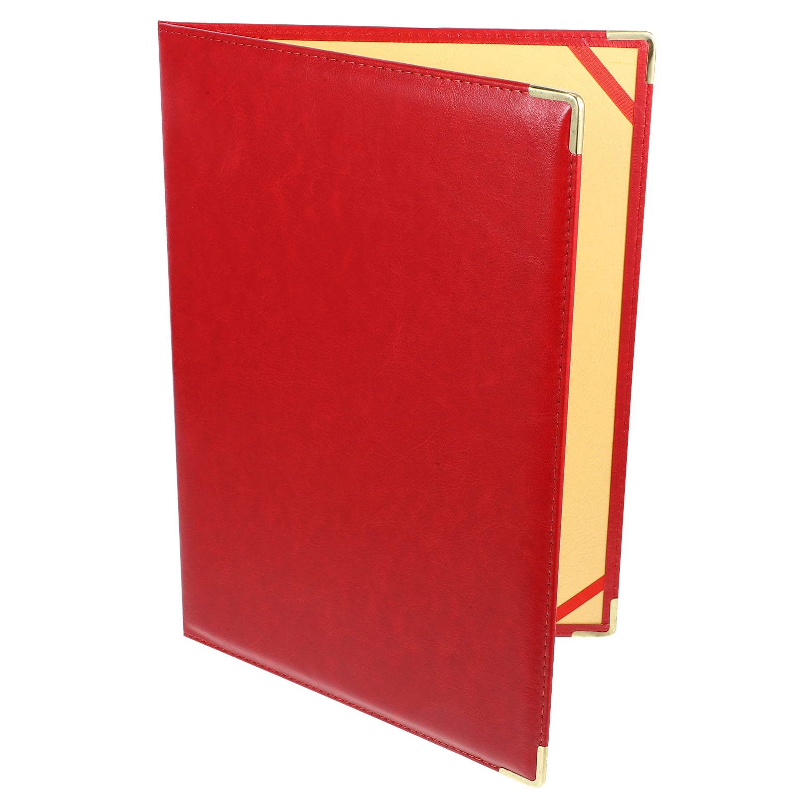 Folder File Storage Folders Contract Book Office Red Paper - Walmart.com