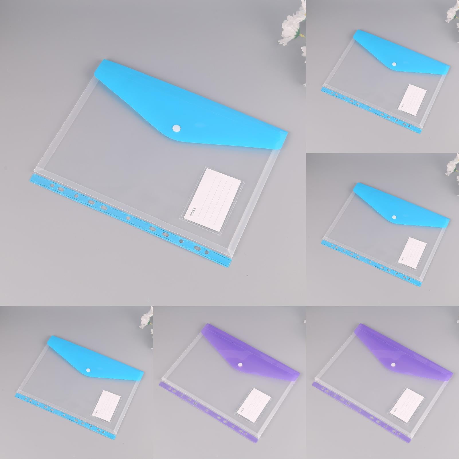 Folder Holder, Tyeign Plastic Envelopes Folders A4 11 Holes Expandable ...
