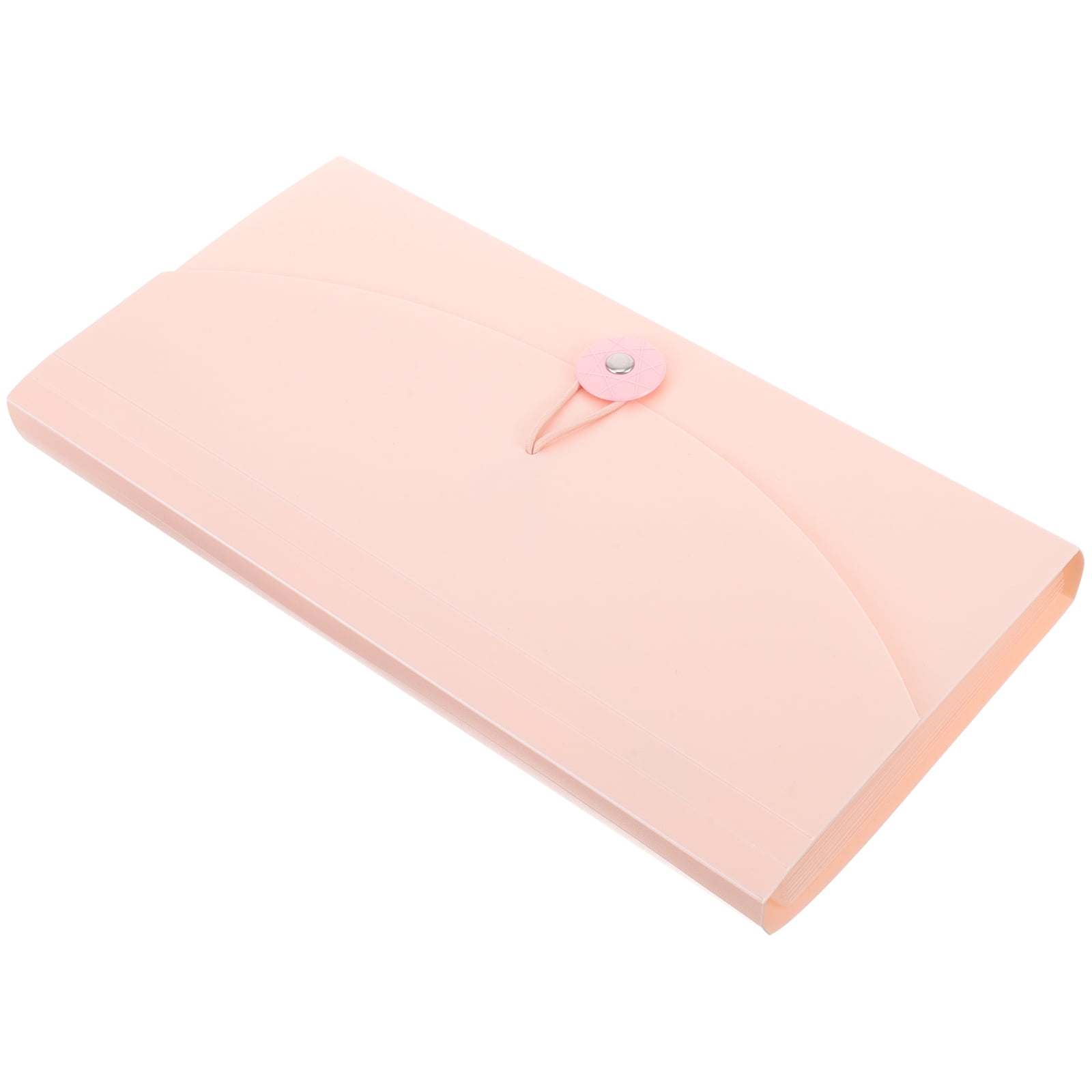 TABLZONE Bills Folder Pink 1Pack 10.4X5.3In Plastic Receipt Organizer ...