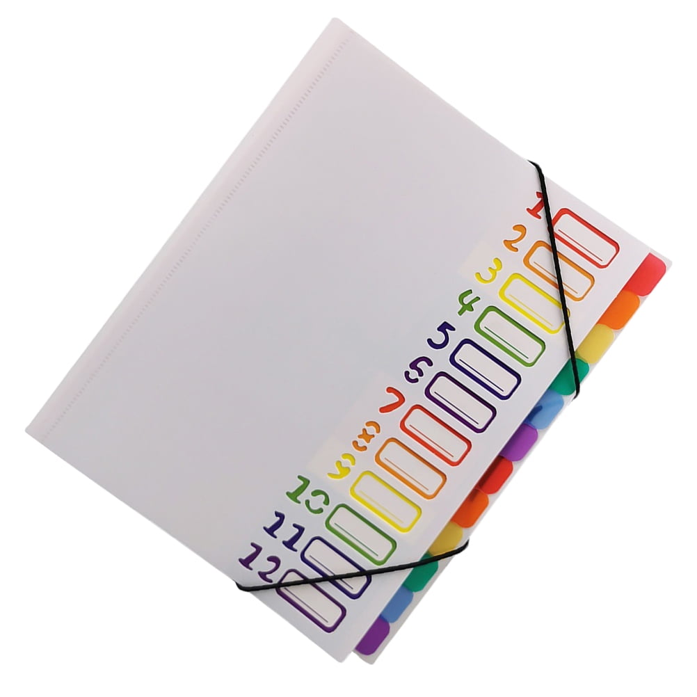 Folder Organizer Document A4 Documents Folders Accordion Colorful ...