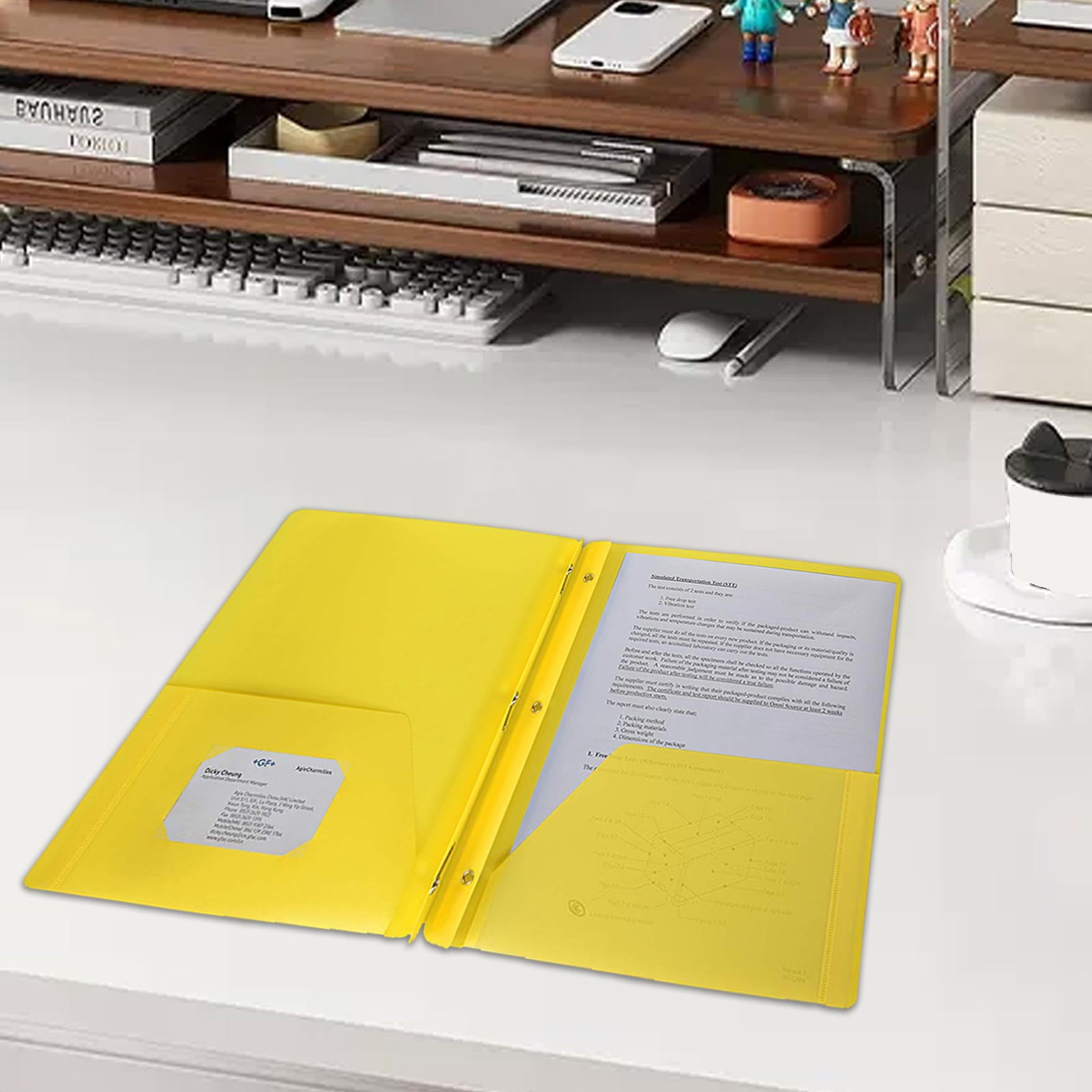 Folder with Plastic Sleeves, Binder with Plastic Sleeves, Presentation ...