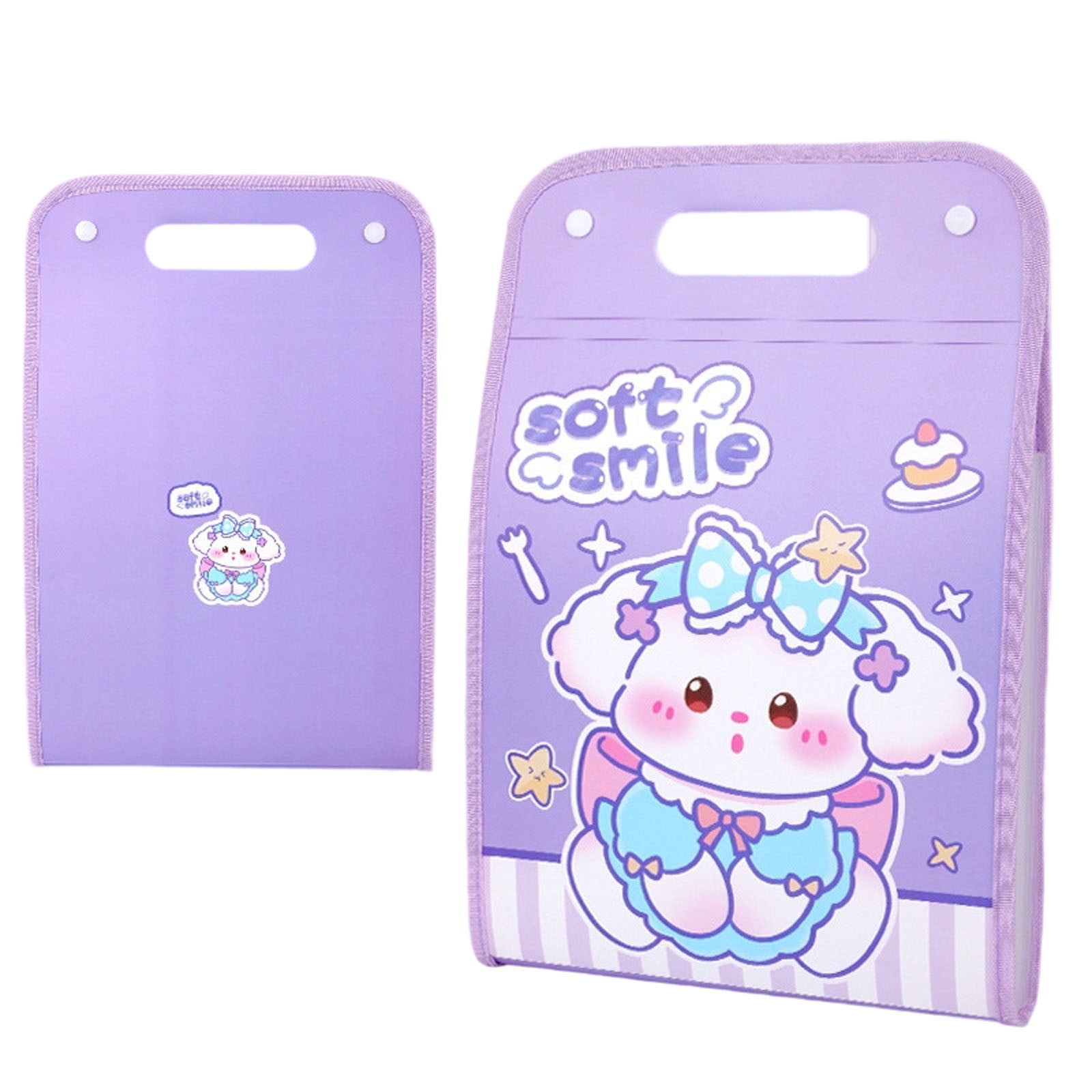 Folder Purple File Folder Accordion File Organizer 13 Pockets with ...