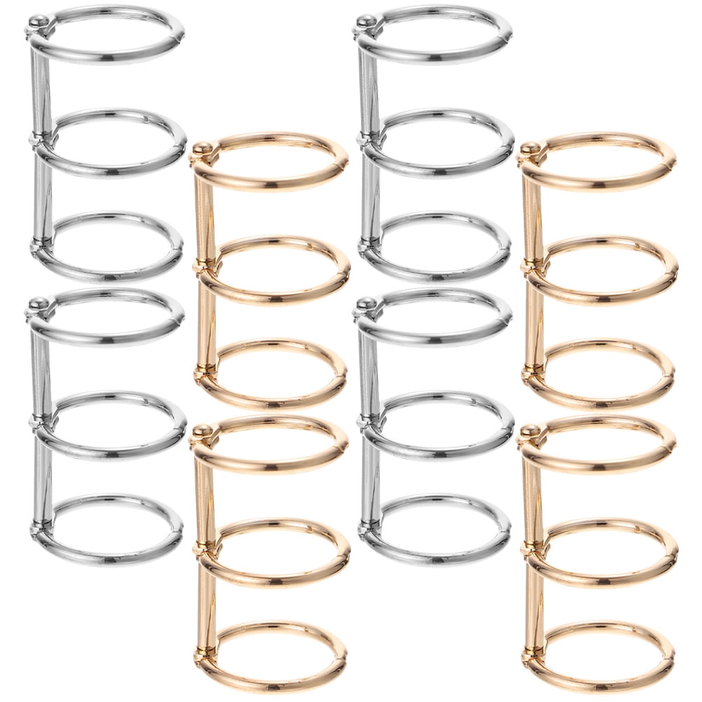 Folder Ring Album Rings Metal Loose Leaf Notebooks Flash Cards Office ...