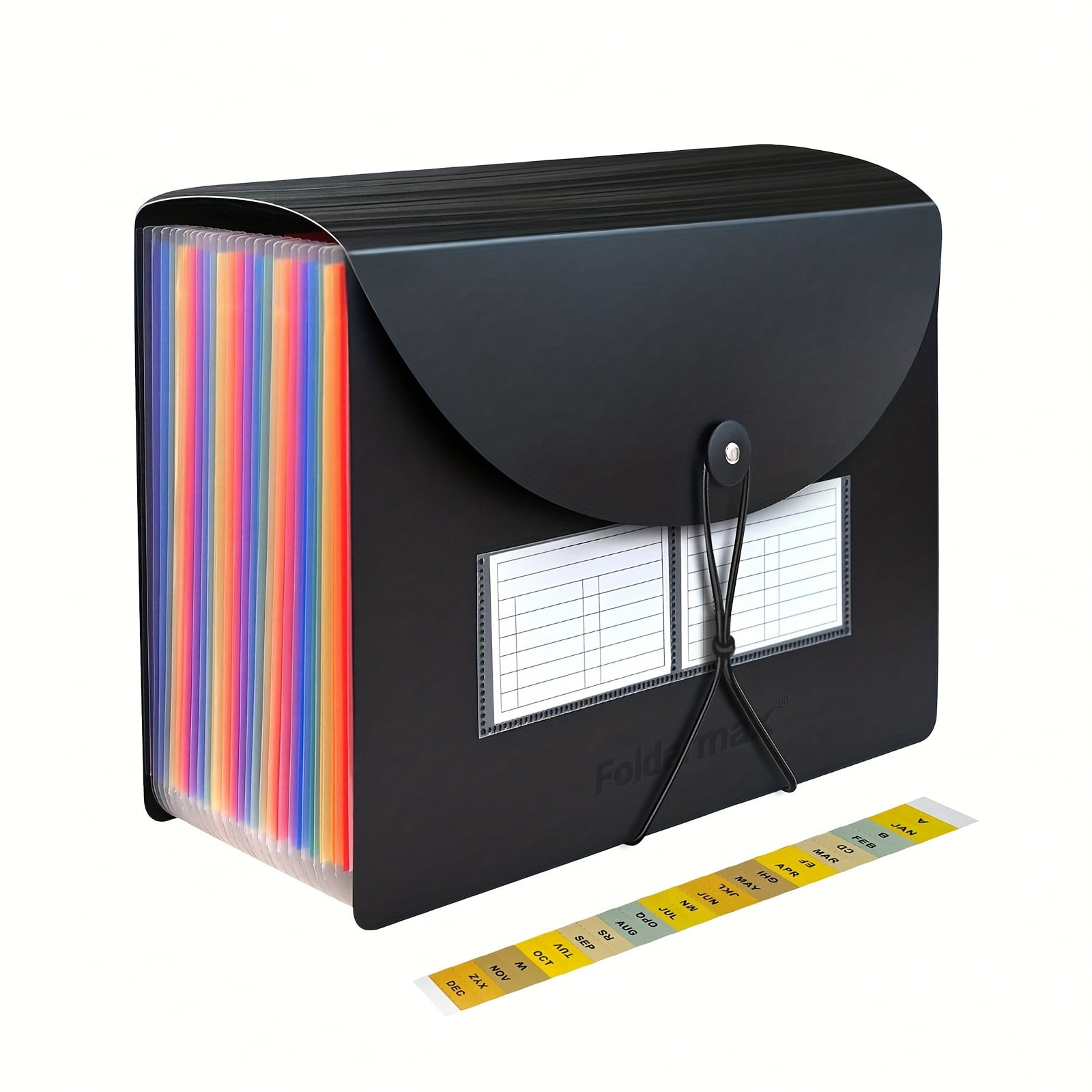 Foldermax 24Pockets Expanding File Folder,Accordian File Organizer with ...