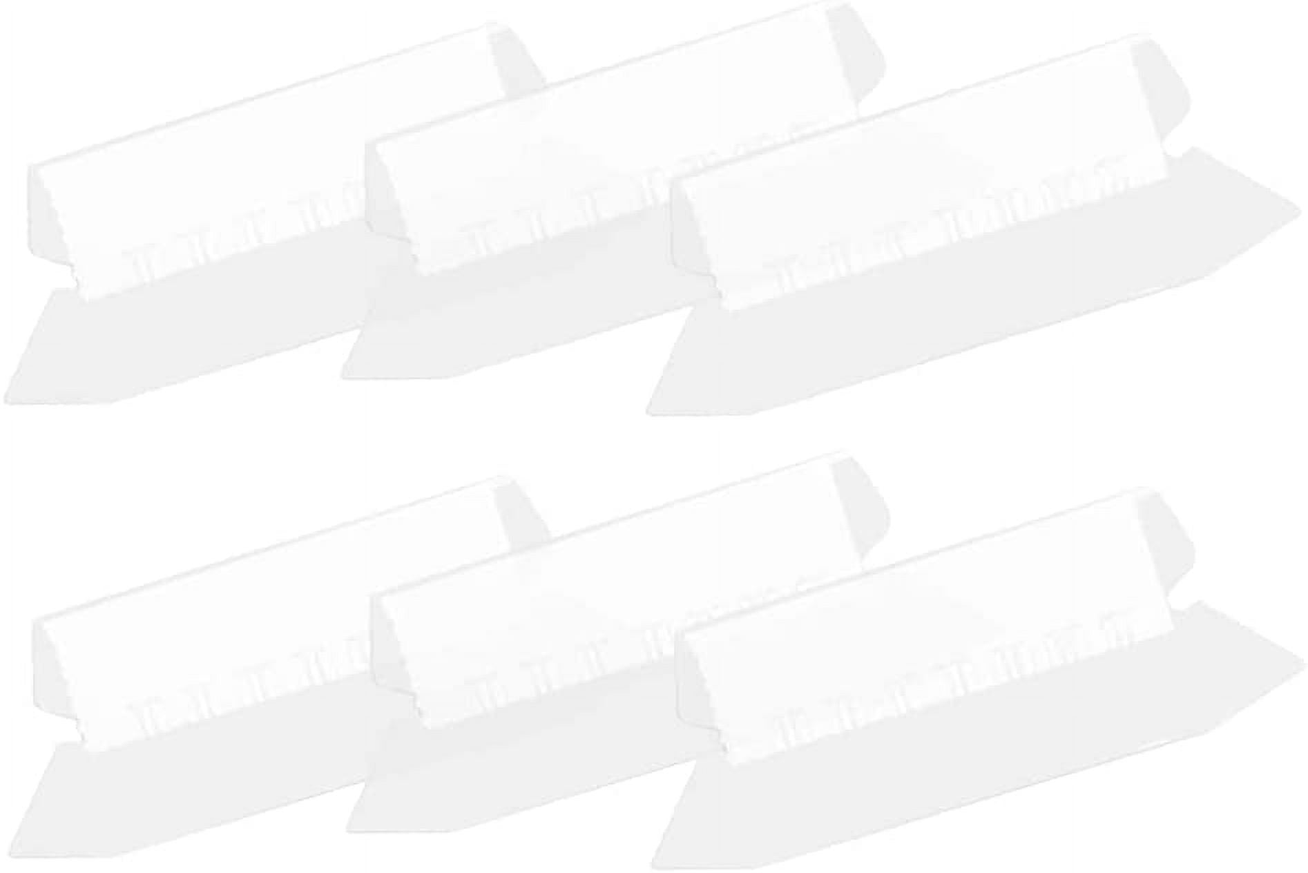 Folders Folder Labels, 25pcs File Folder Tabs, Insertable Plastic Tabs ...