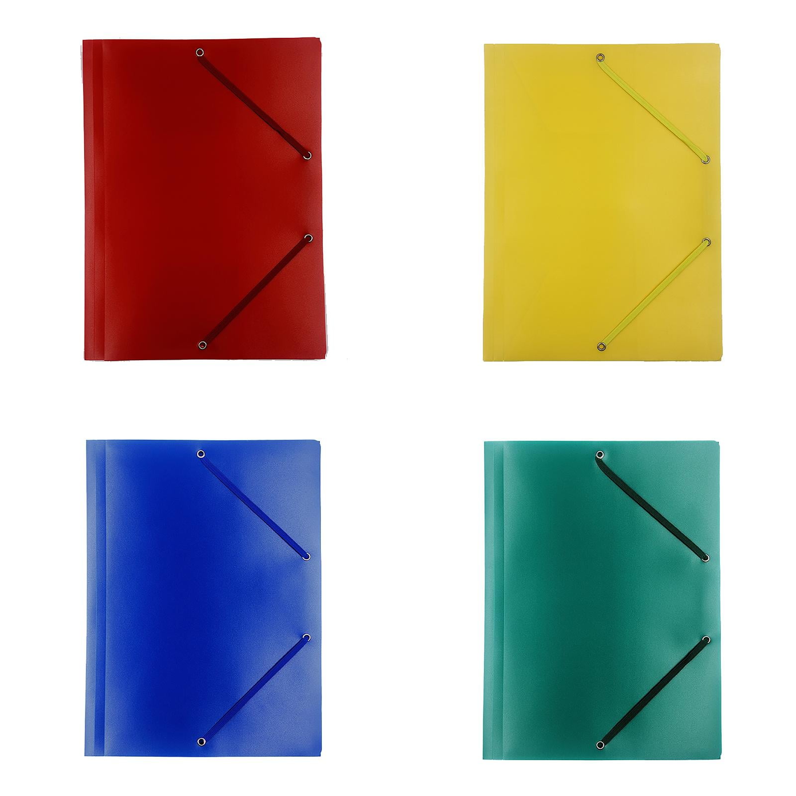 Folders with Pockets,A3 Elasticated Corner Folder,Folders with Elastic ...
