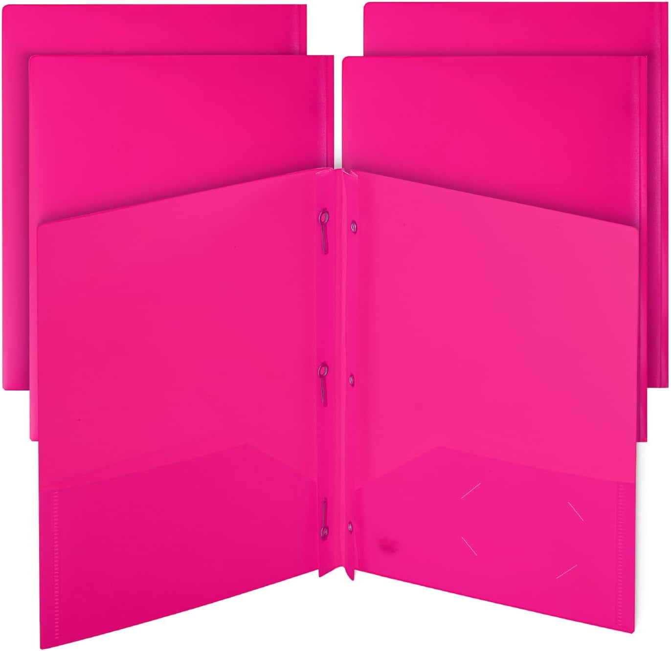Folders with Pockets and Prong with Fasteners, 2 Pocket Folder, 3 Prong ...