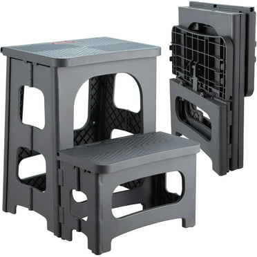 Folding 2 Step Stool, Non-Slip Folding Stool, Bedside Step Stool ...