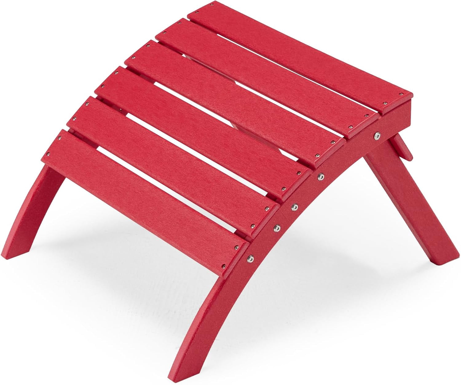 Folding Adirondack Ottoman for Adirondack Chair, HDPE All Weather ...