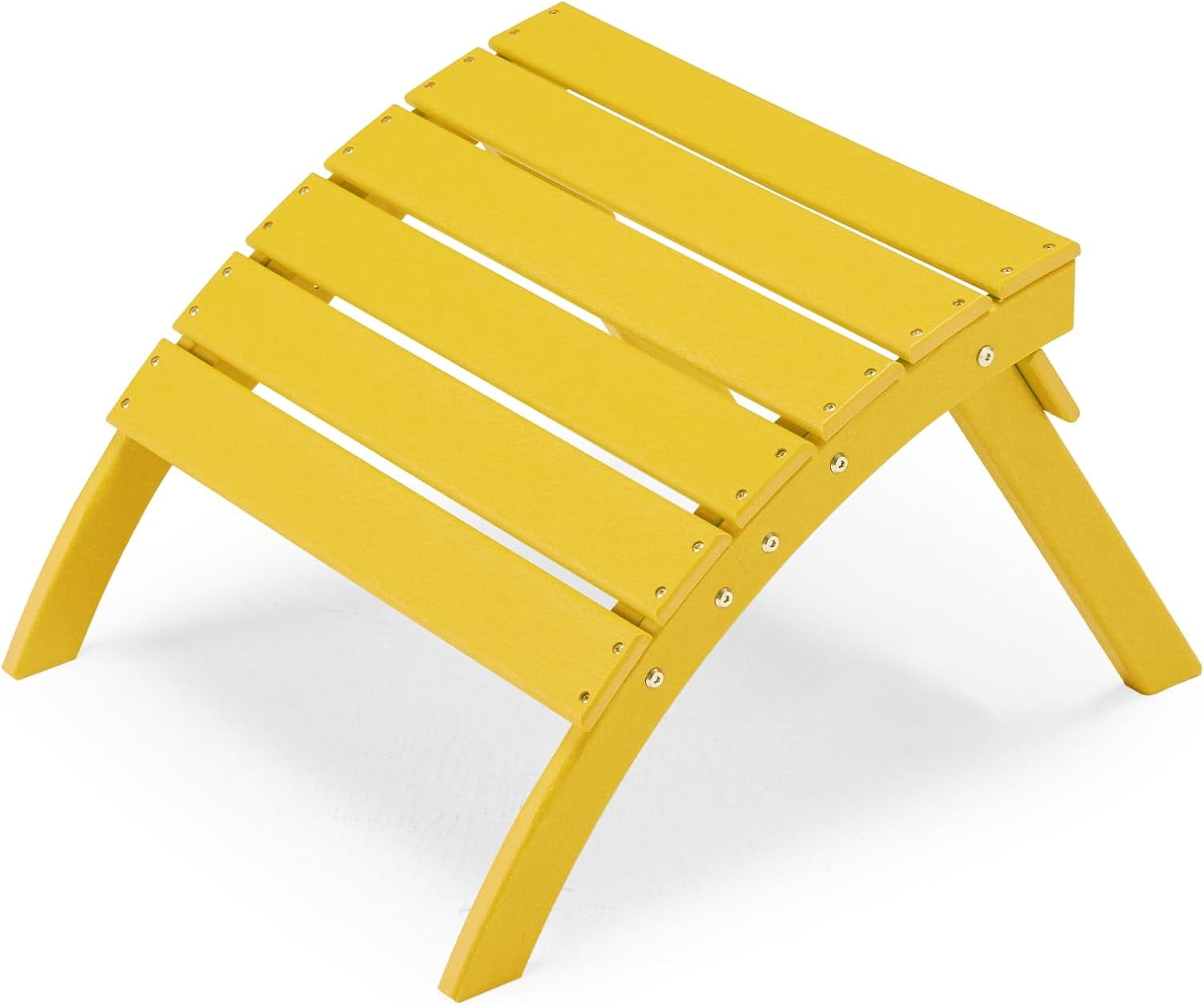 Folding Adirondack Ottoman for Adirondack Chair, HDPE All Weather ...