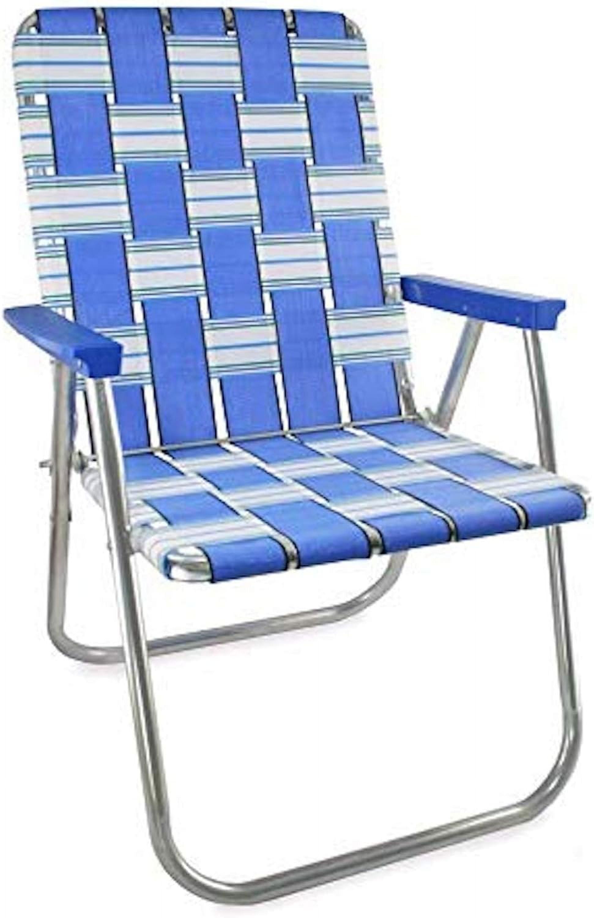 Folding Aluminum Webbed Chair for Camping, Sports, and Beach | Classic ...