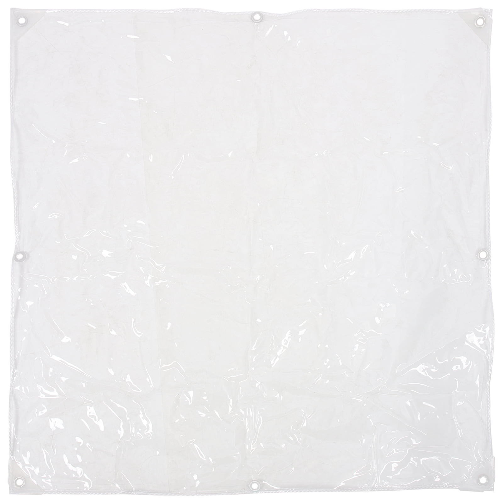Raindrops Clear PVC Tarp for Outdoor Use Waterproof Transparent Garden ...