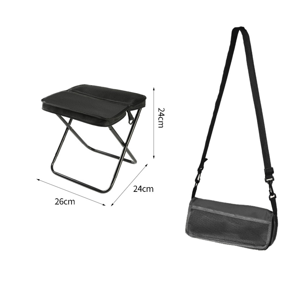 Folding Backpack Stool Portable Small Mazar Satchel Pen Bag Stool ...