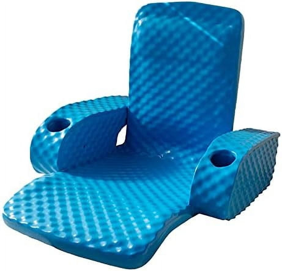 Folding Baja Chair Foam Swimming Pool Float, Portable Super Soft ...