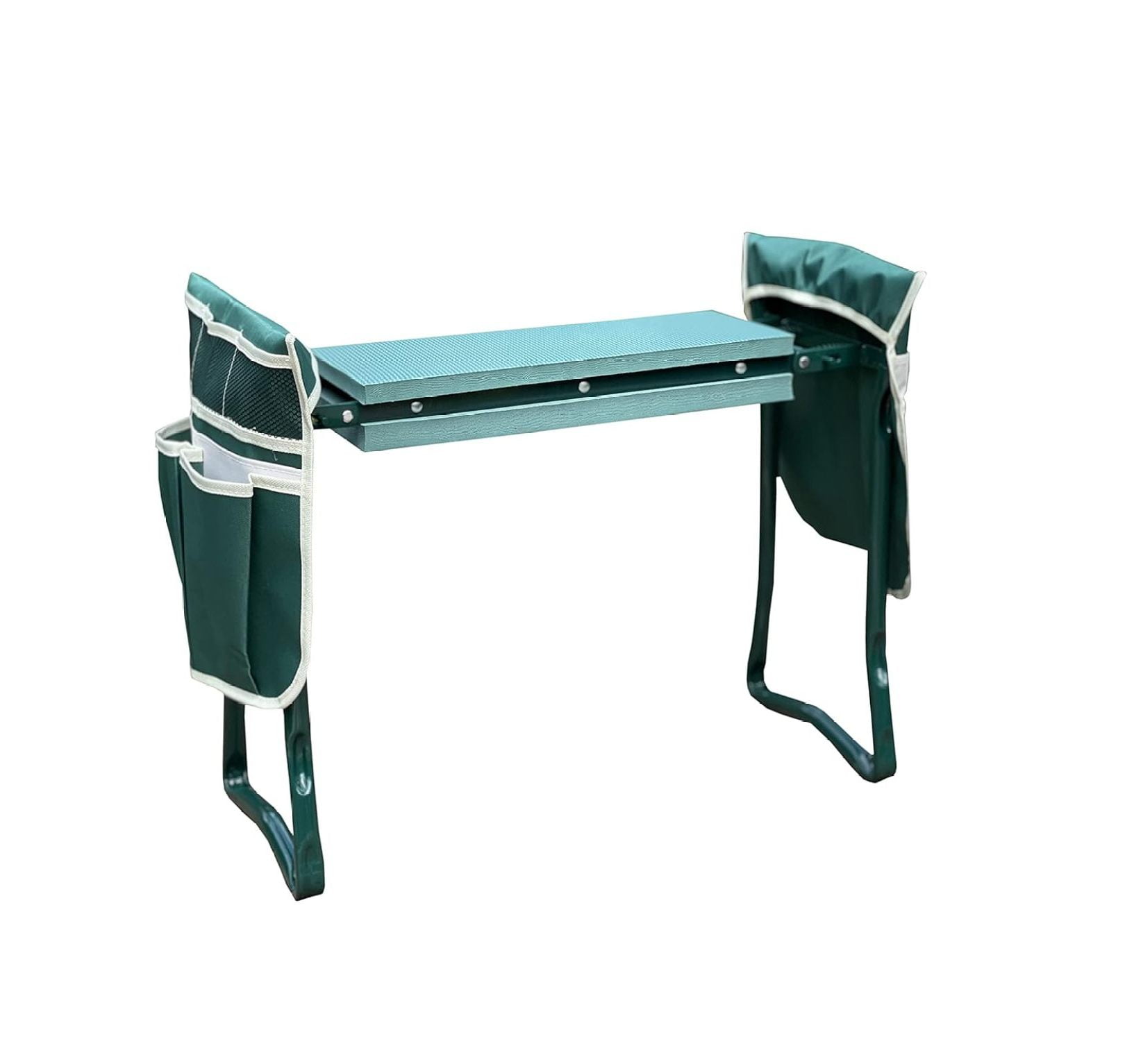 Folding Bench Stool with Kneeling Pad - Walmart.com