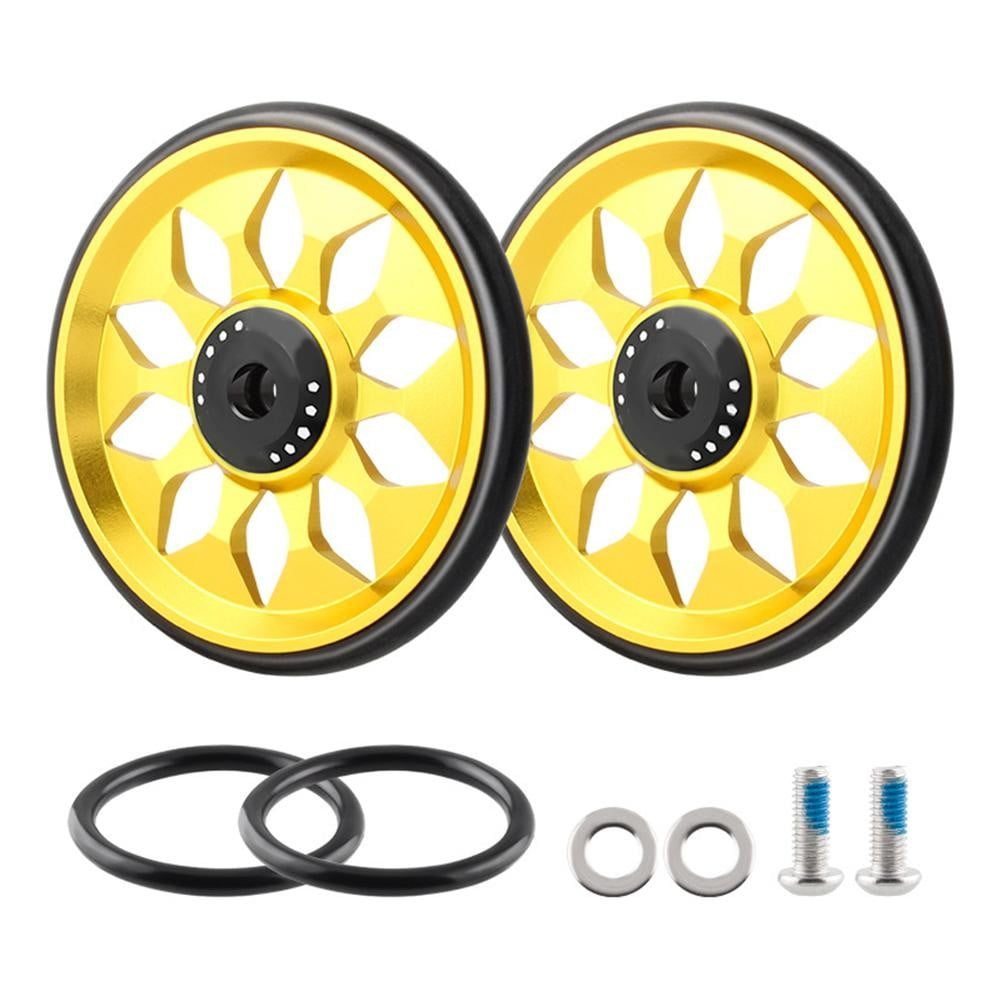Folding Bicycle Easy Wheel Cnc Bearing Push Training Wheel for Brompton ...