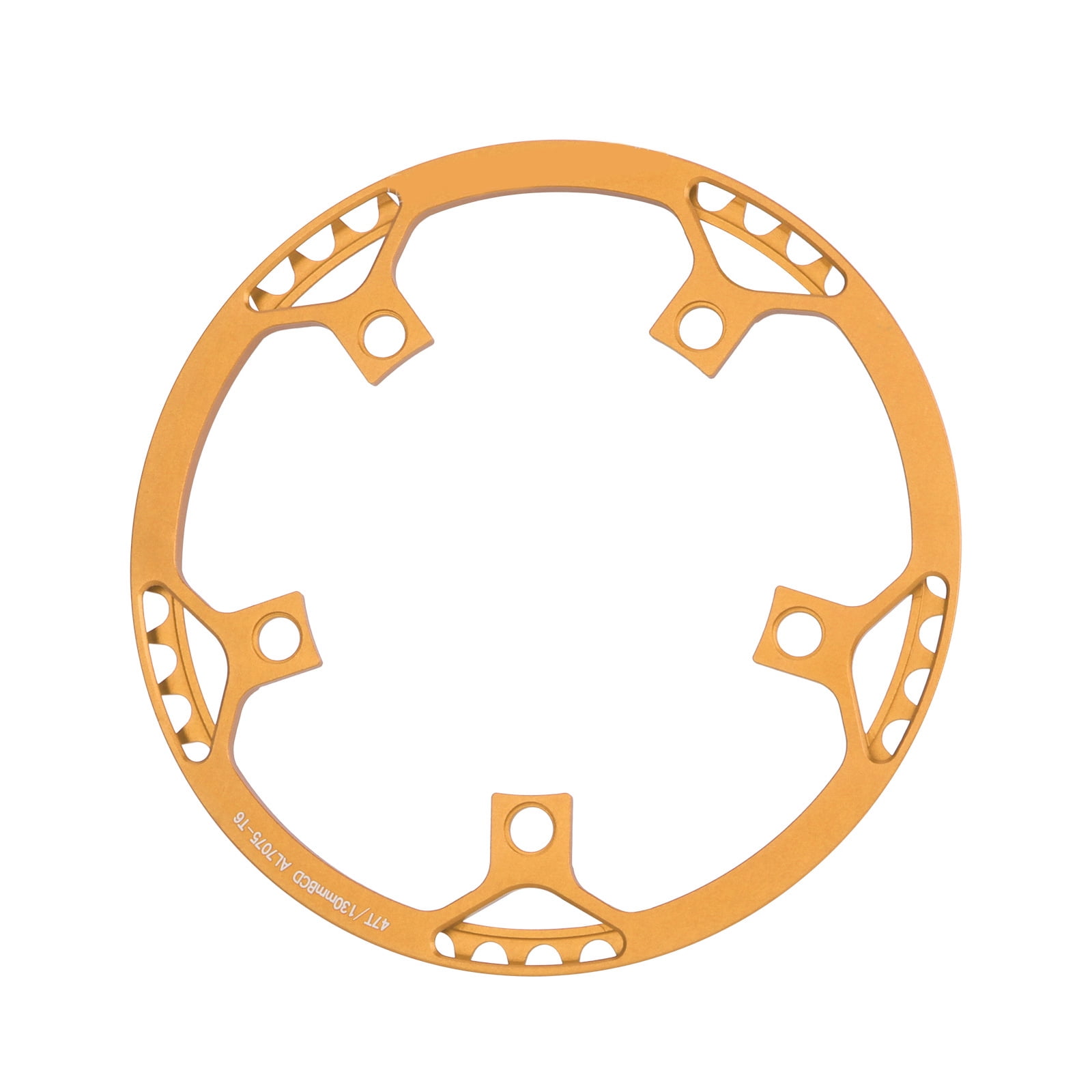 Folding Bike Crank 130BCD Single Disc Hollows Crankset 45T/47/53/56/58T ...