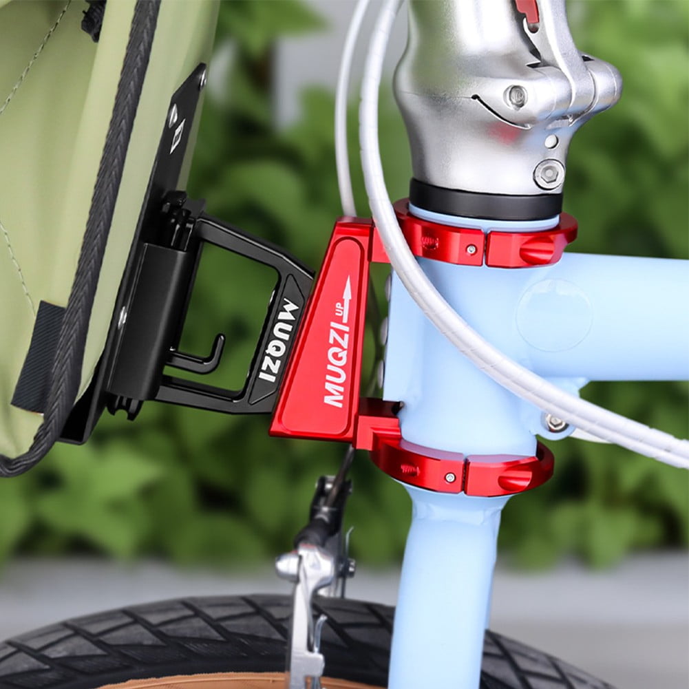 Folding Bike Front Mount Carrier Block Basket Racks for Brompton With ...