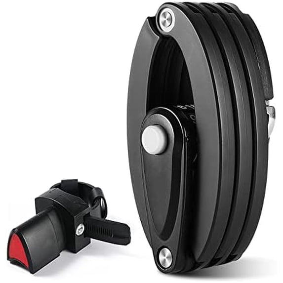 Folding Bike Lock,Heavy Duty Alloy Steel Anti Theft Bike Chain Lock 4 ...