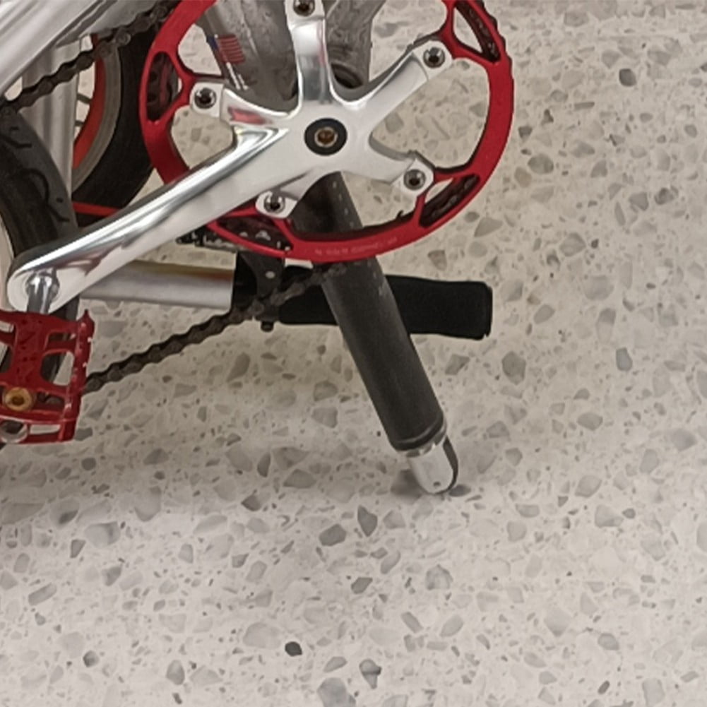 Folding Bike Roller Seatpost Caster Wheel Foldable Bike Auxiliary Wheel ...