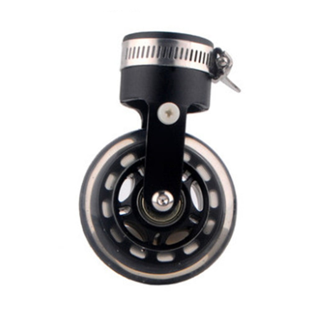 Folding Bike Roller Seatpost Caster Wheel Foldable Round Tube Easy ...