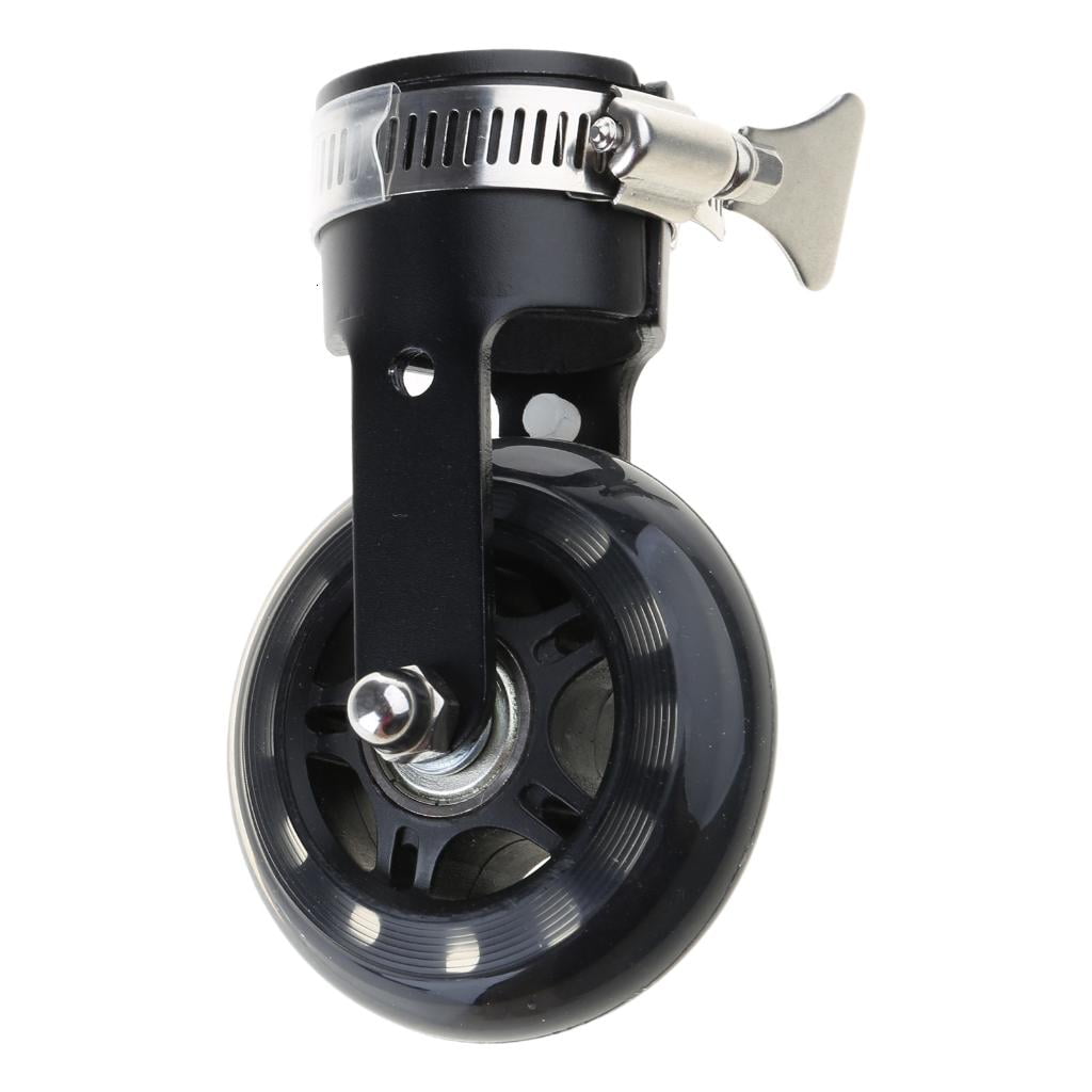Folding Bike Seatpost Swivel Caster Hidden Auxiliary Wheel Booster ...