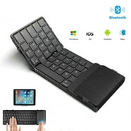 Russian/Spanish/English B033 Mini Foldable keyboard, Wireless Bluetooth ...
