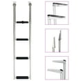 Folding Boarding Ladder 4-step Stainless Steel - Walmart.com
