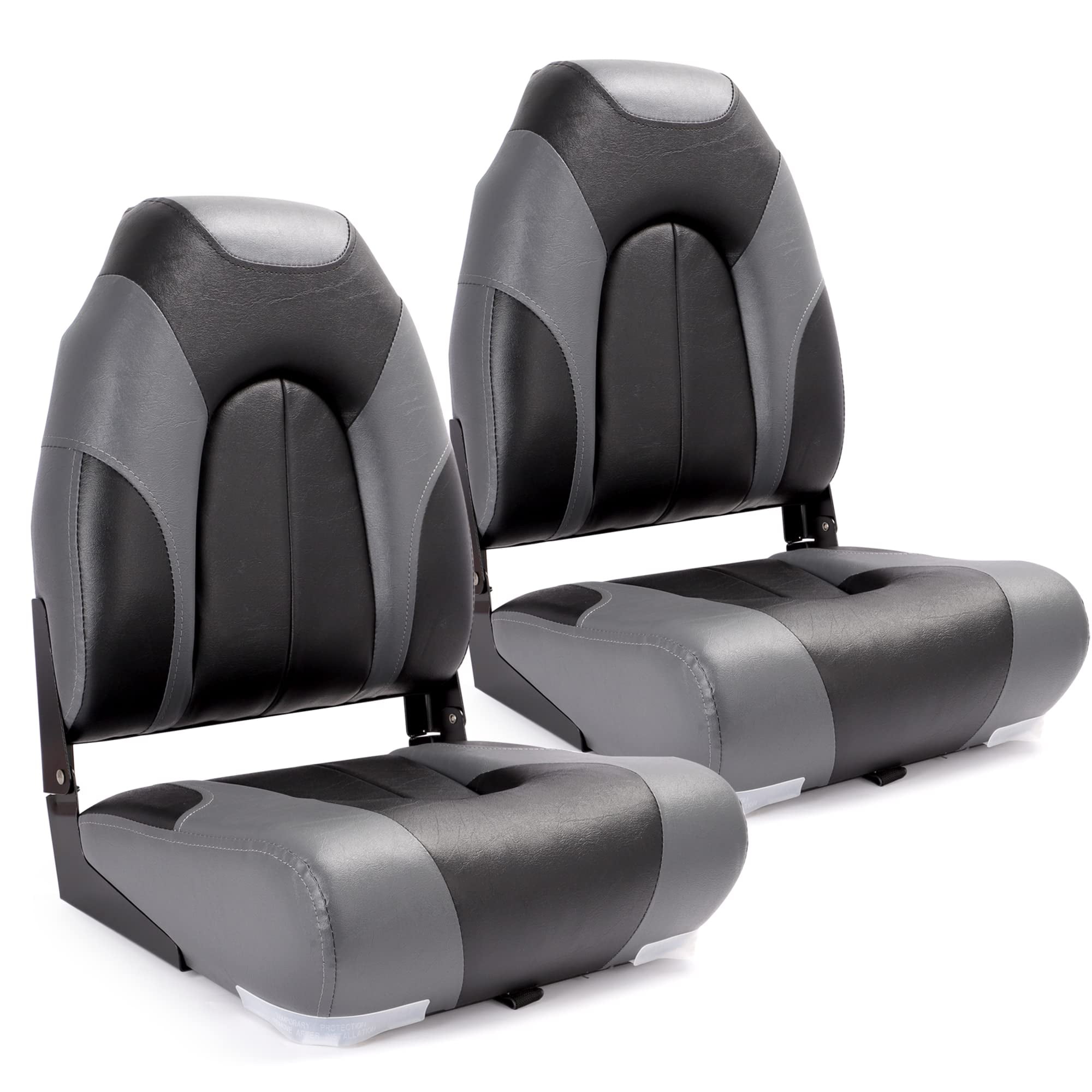 Folding Boat Seats, High Back Fishing Boat Seat, Comfortable Boat ...
