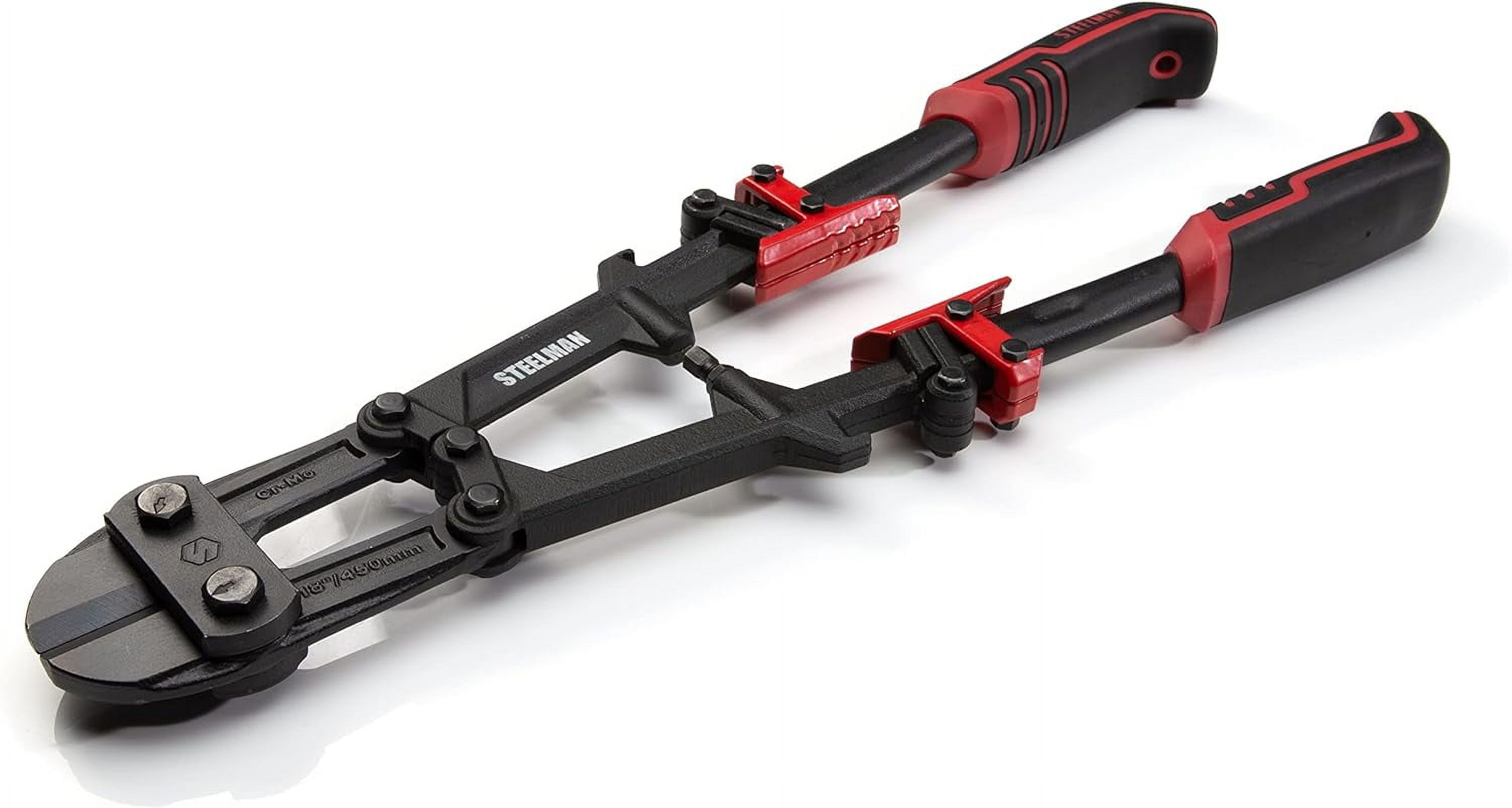 Folding Bolt Cutter with Ergonomic Handles, 18-inch, Cuts Bolts and ...