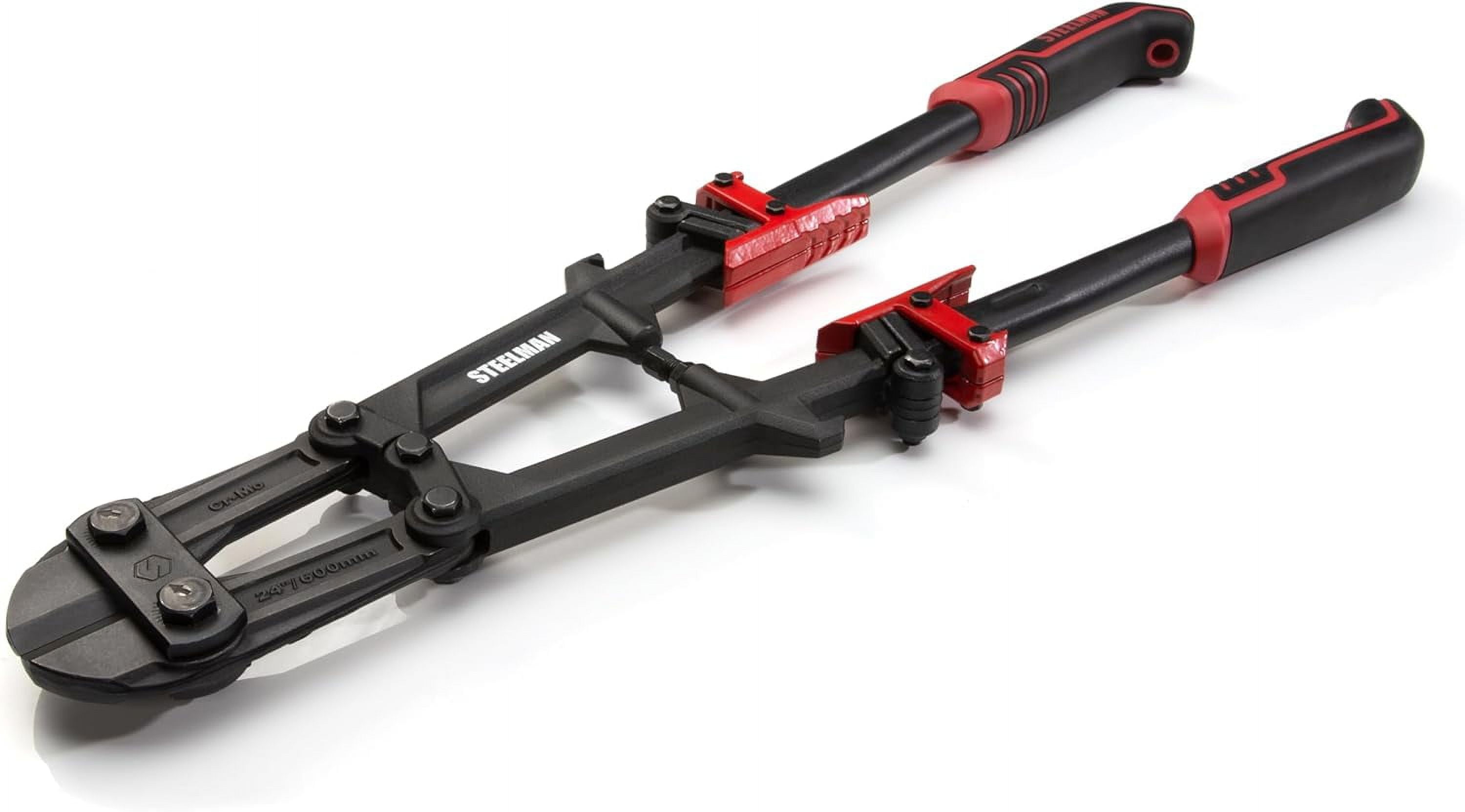 Folding Bolt Cutter with Ergonomic Handles, 24-inch, Cuts Bolts and ...
