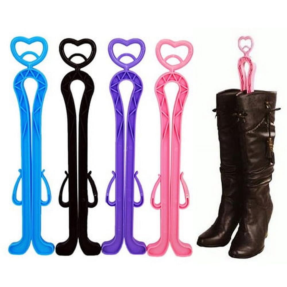 Folding Boot Shaper Stands Boots Knee High Shoes Clip Support Stand ...