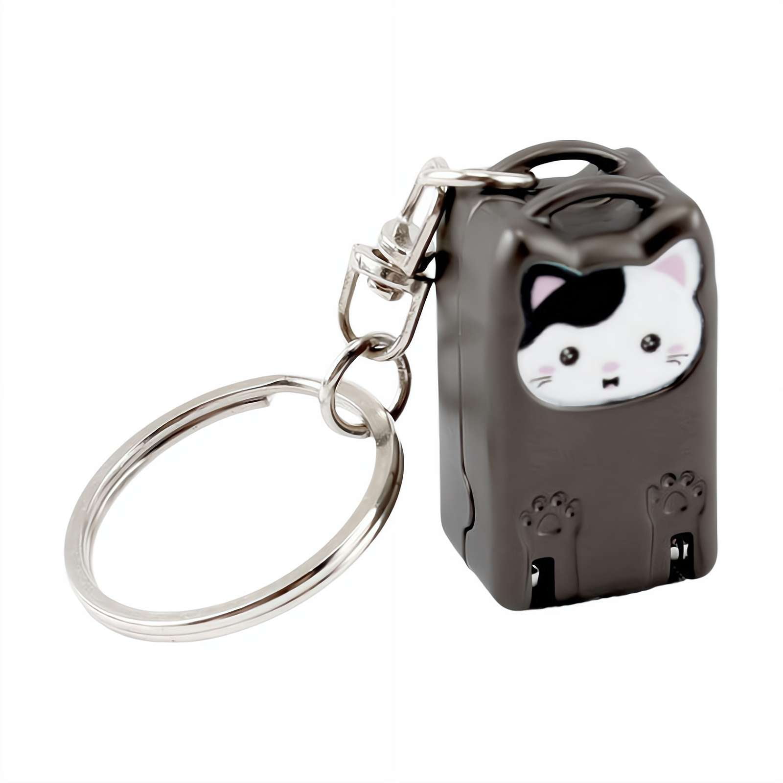 Folding Box Nail Clippers, Cat Pattern Stainless Steel Mini Nail Cutter ...