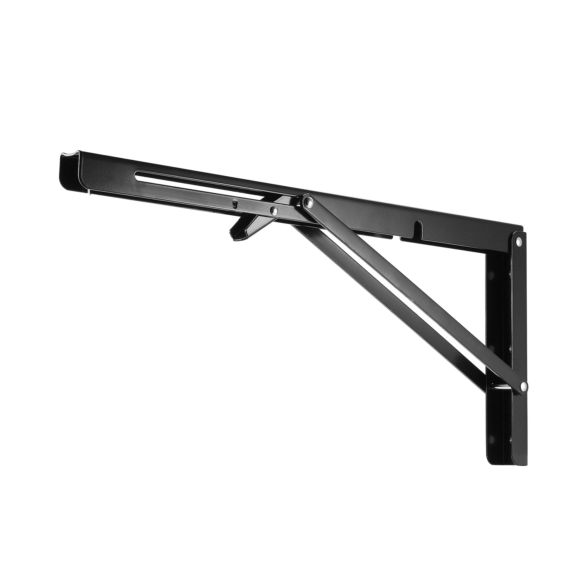 Uxcell 15.75" Folding Bracket for Shelves Table Desk Wall Mounted ...